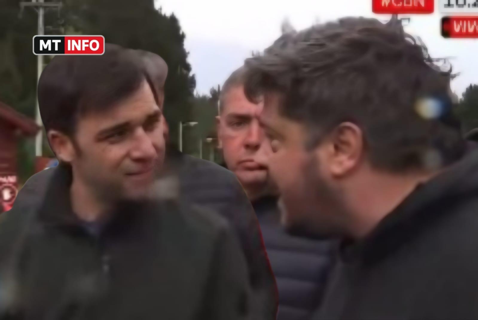 Nacho Torres quedó acorralado por los vecinos y vivió un momento muy amargo